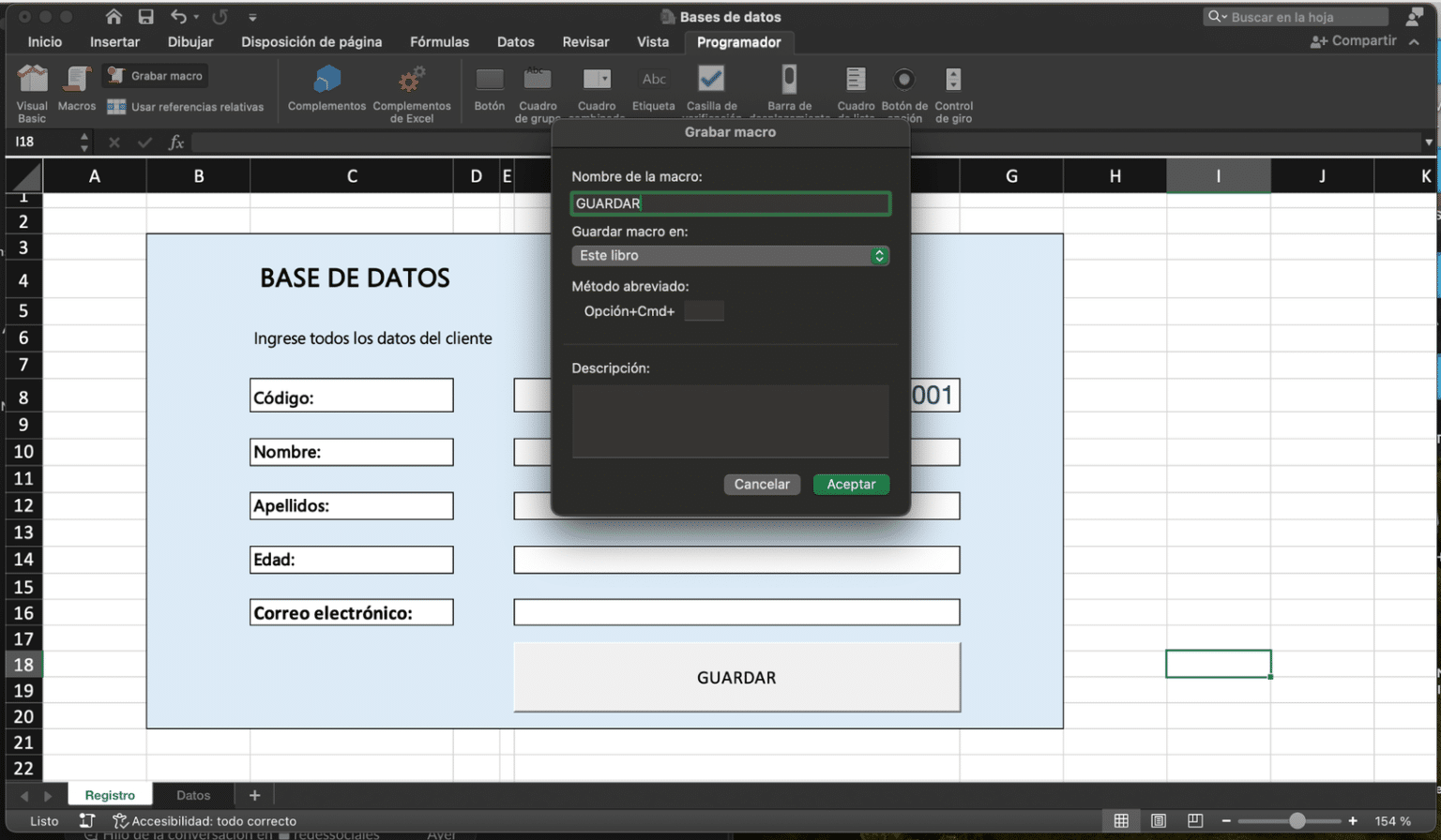Crear bases de datos en excel: guía gratuita 2025 📊